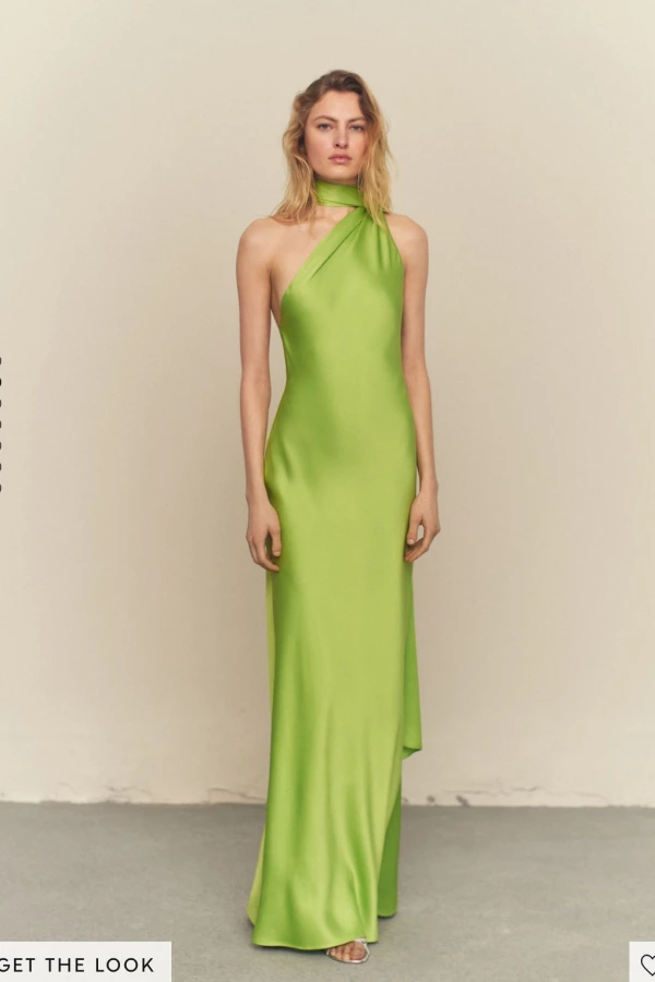 Rent Mango Asymmetrical Bow Dress - Mango | HURR