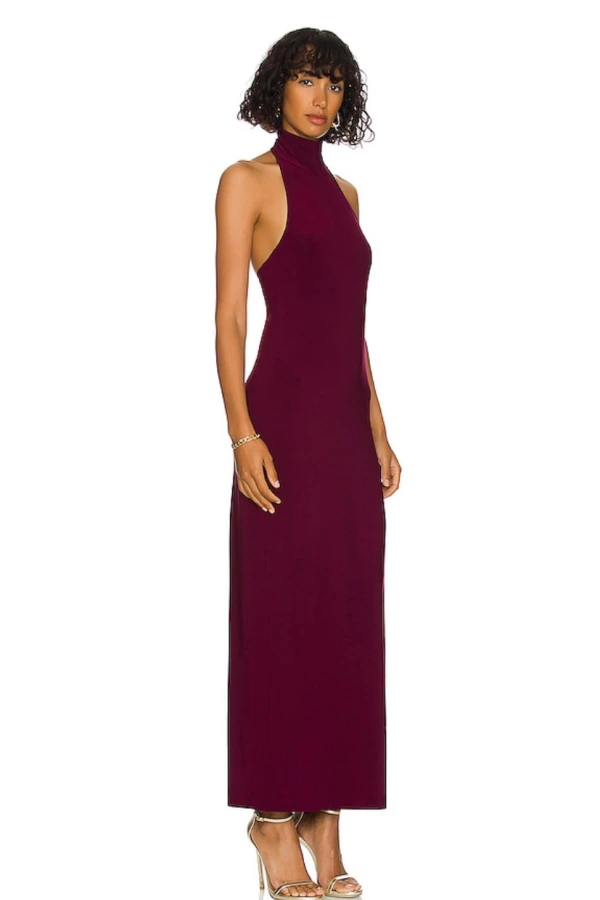 Rent Norma Kimali Halter Dress - Norma Kamali | HURR