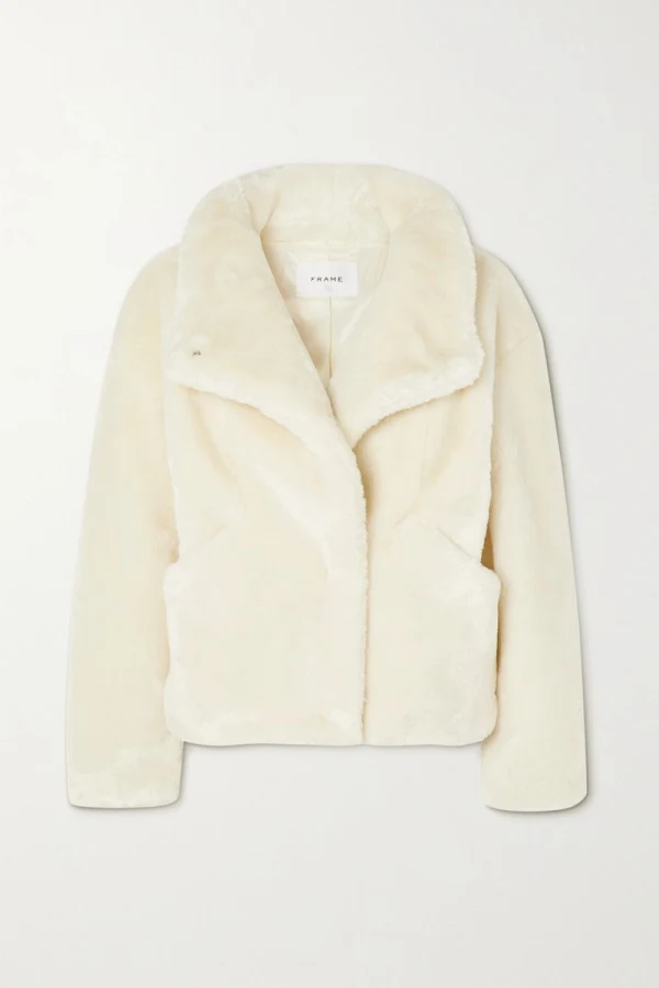Rent Frame Faux-fur Jacket - FRAME | HURR