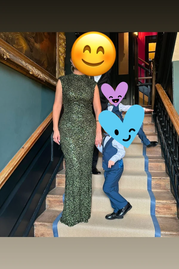 Rent Emma Maxi Dress in Dark Olive - Camila Coelho | HURR