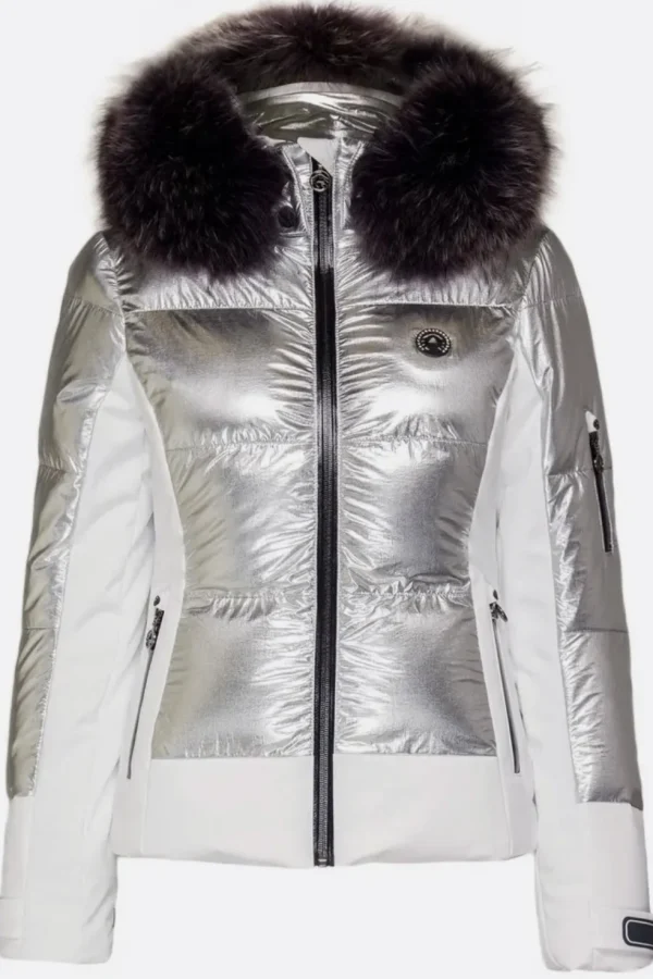 Rent Silver fur trim ski coat - Sportalm | HURR