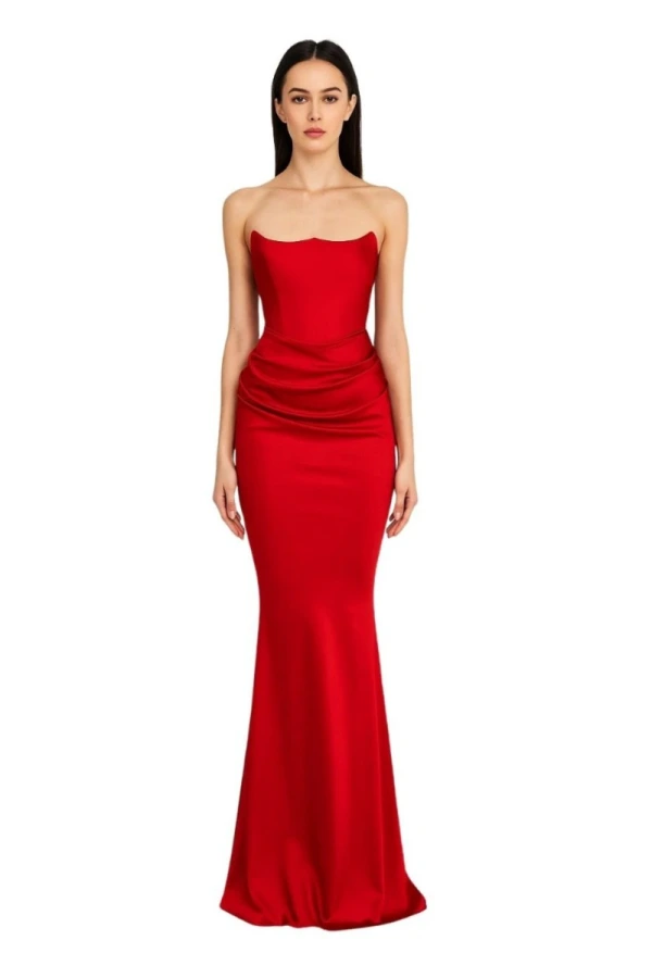 Rent OPULENCE Sangria Red Dress - DCEY | HURR