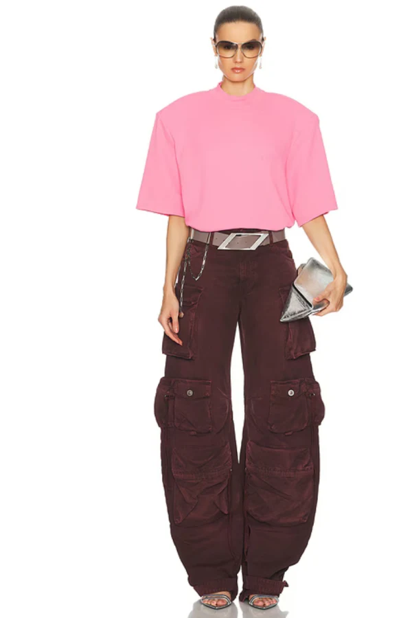Rent Fern Long Cargo Pants - The Attico | HURR
