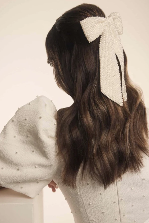 Rent Rebecca vallance pearl hair bow - Rebecca Vallance | HURR
