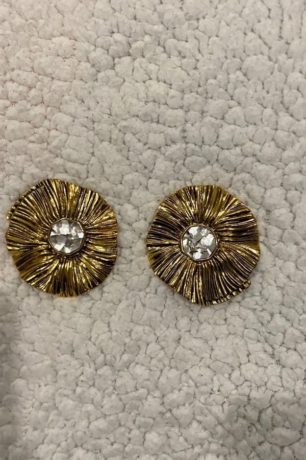 Rent YSL Flower Earrings - Saint Laurent | HURR