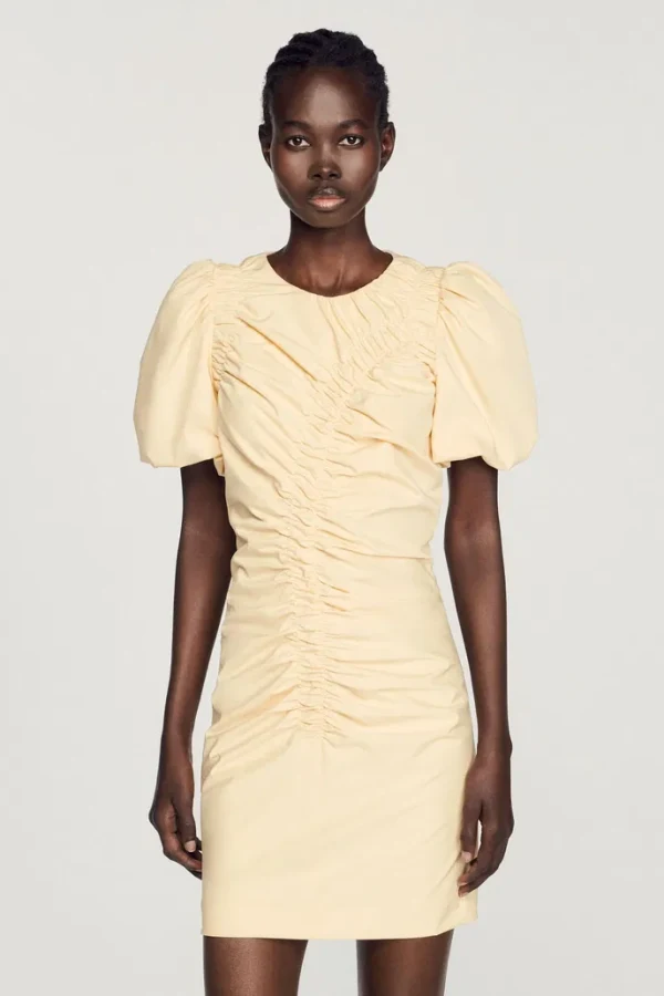 Rent Sandro Yellow Dress - Sandro | HURR