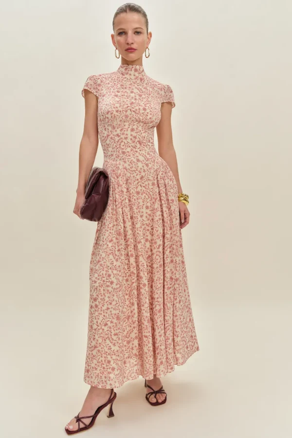Rent Maven Dress in Corinne - Reformation | HURR