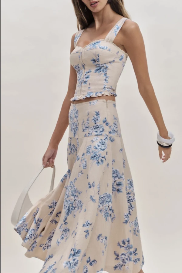 Rent Anatolia Linen Two Piece - Reformation | HURR