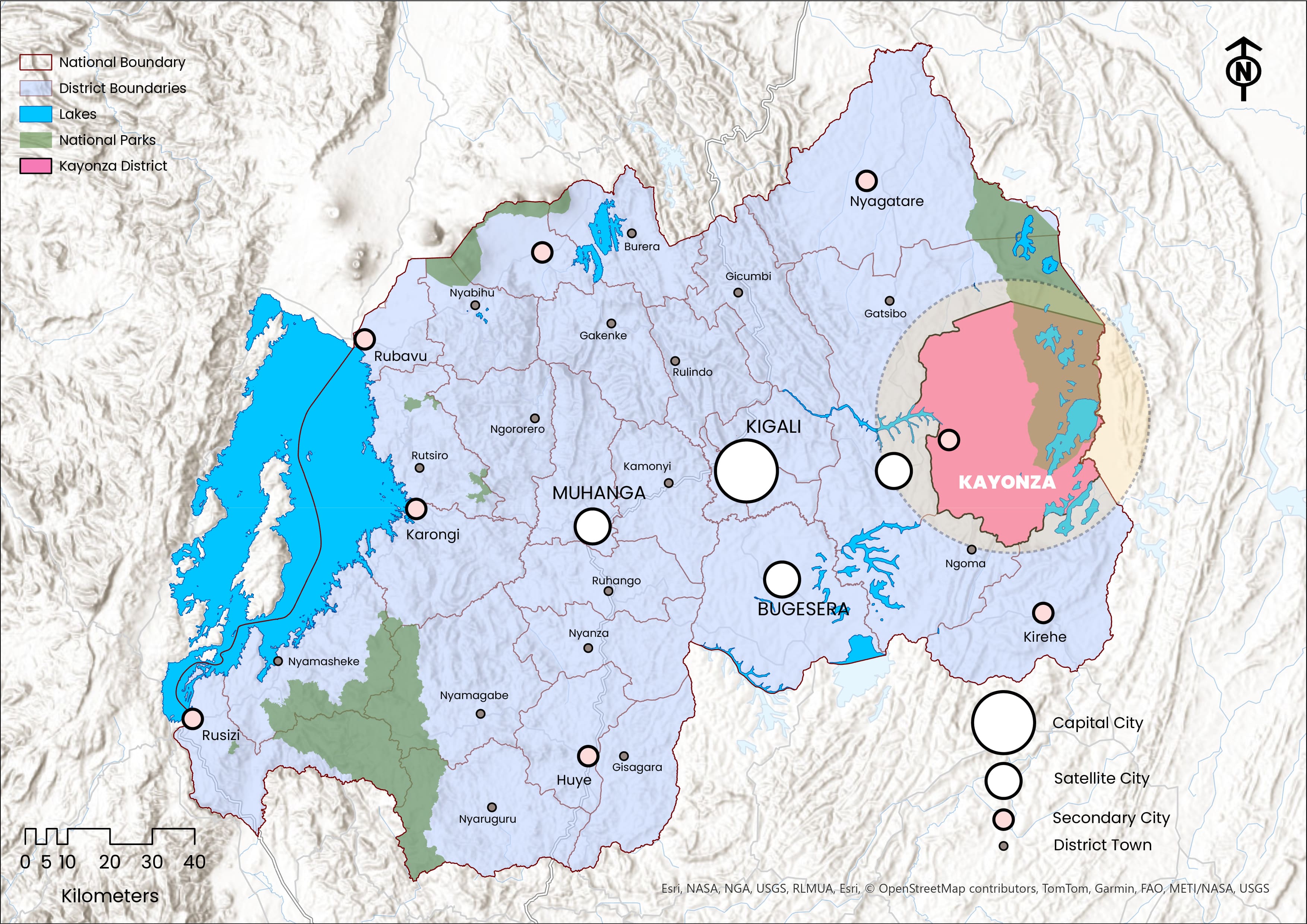 Kayonza District Land Use Plan 2024-2050 | MapMind Lab