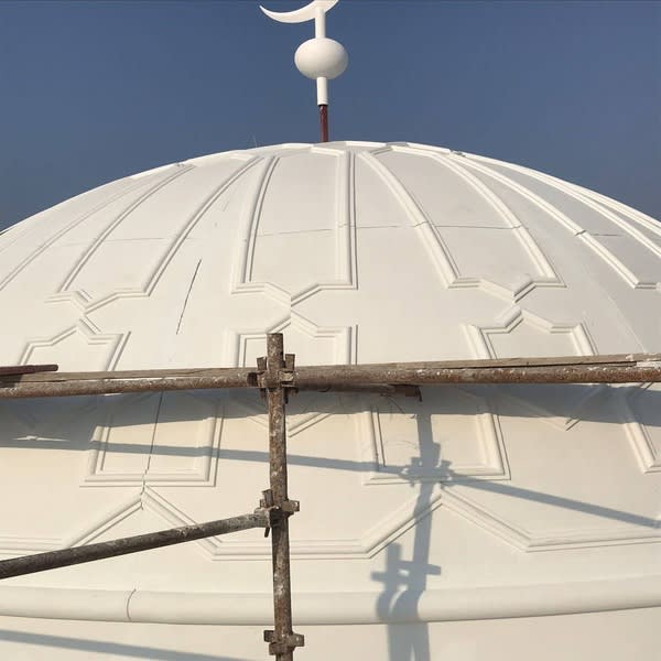 GRC dome in Dubai, the Best GRC Design and Dome production Company in UAE