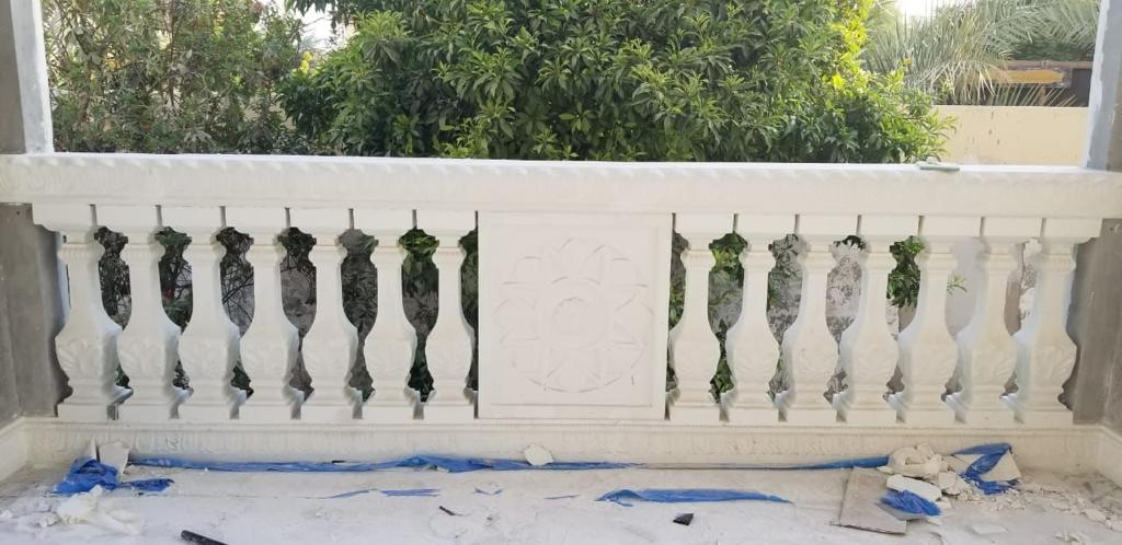 GRC Balustrade - Zahrat Masafi Fiberglass Industry LLC