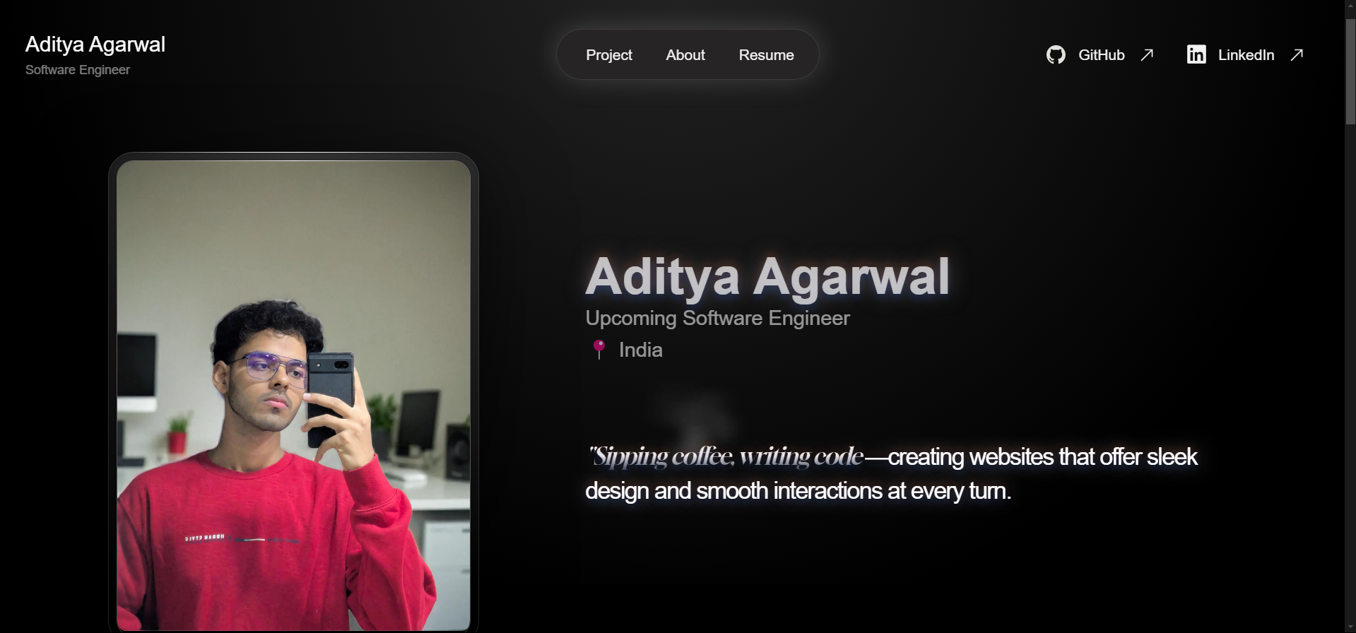 GitHub - adityagarwal15/PORTFOLIO