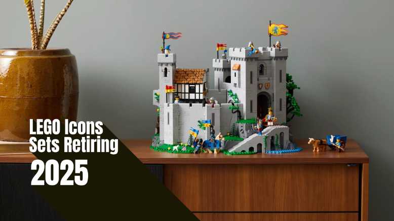 LEGO Icons Retiring in 2025 – From Castles to Classics, These Sets Are ...