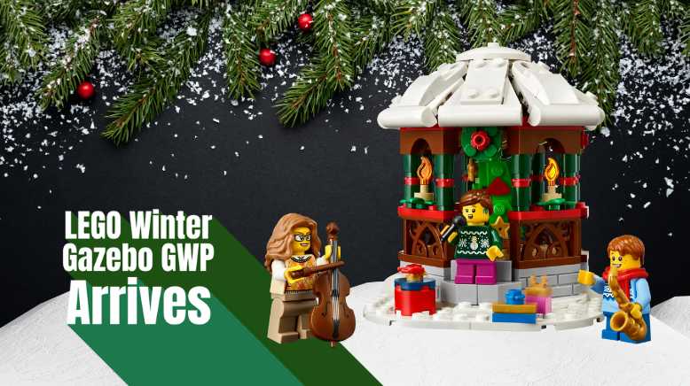 LEGO 40778 Winter Gazebo GWP Arrives – How to Get LEGO’s New Festive ...