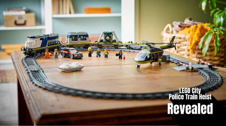 LEGO City Police Train Heist (60508) Launches March 2026 – Powered Up ...