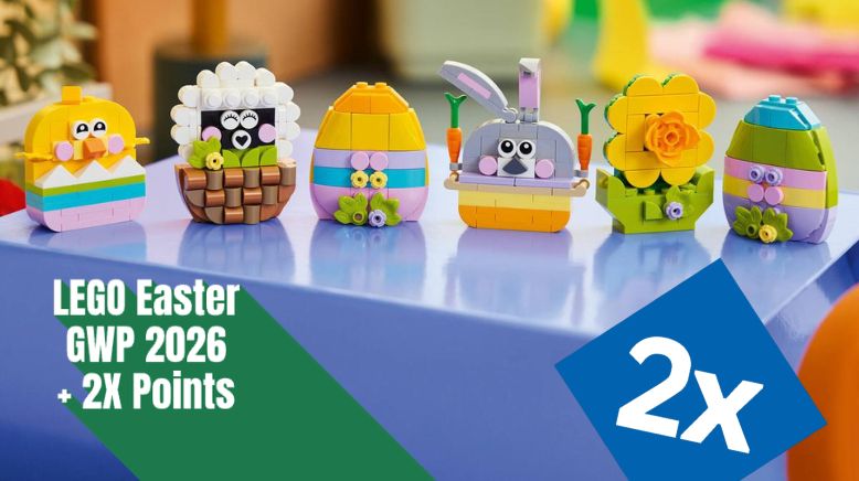 LEGO Easter GWP 2026: FREE Easter Decorations (40890) + Double Points ...