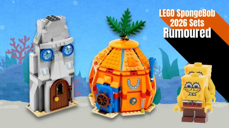 LEGO SpongeBob Sets Rumoured for 2026 – Return to Bikini Bottom ...