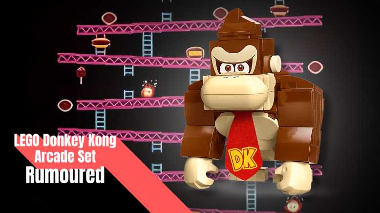 LEGO Donkey Kong Teased by LEGO and Nintendo – Arcade Machine Rumours ...