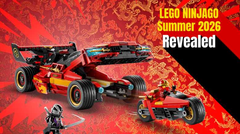 LEGO NINJAGO Summer 2026 Sets Revealed – Dragons Rising & Legends ...