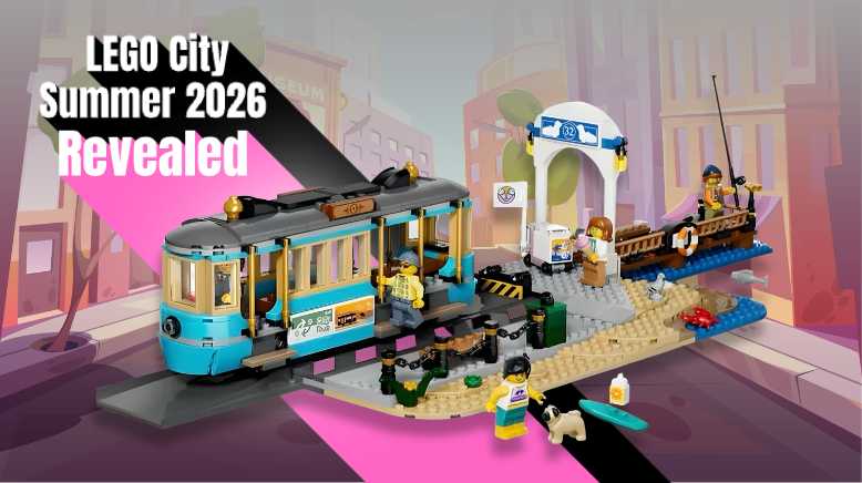 LEGO City Summer 2026 Sets Revealed – Trains, Tram & Construction ...