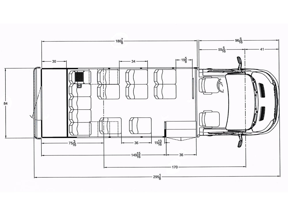 2022 Starcraft Starlite 24 Shuttle Bus - 14 Passenger | Model 1