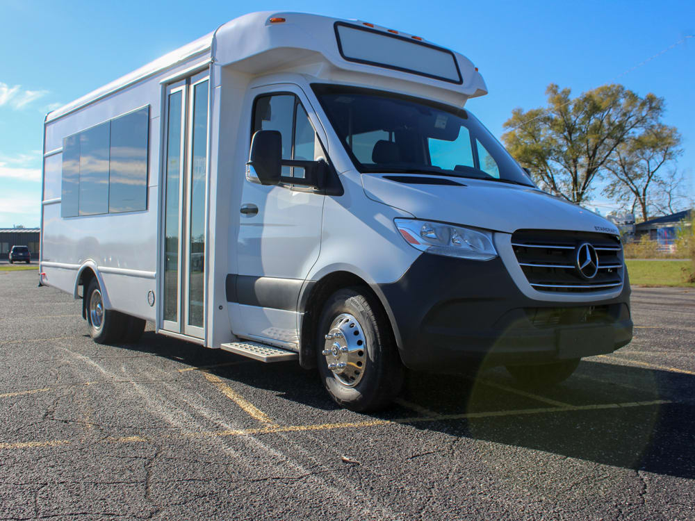 2023 Mercedes-Benz Sprinter Shuttle Bus - 14 Passenger | Model 1