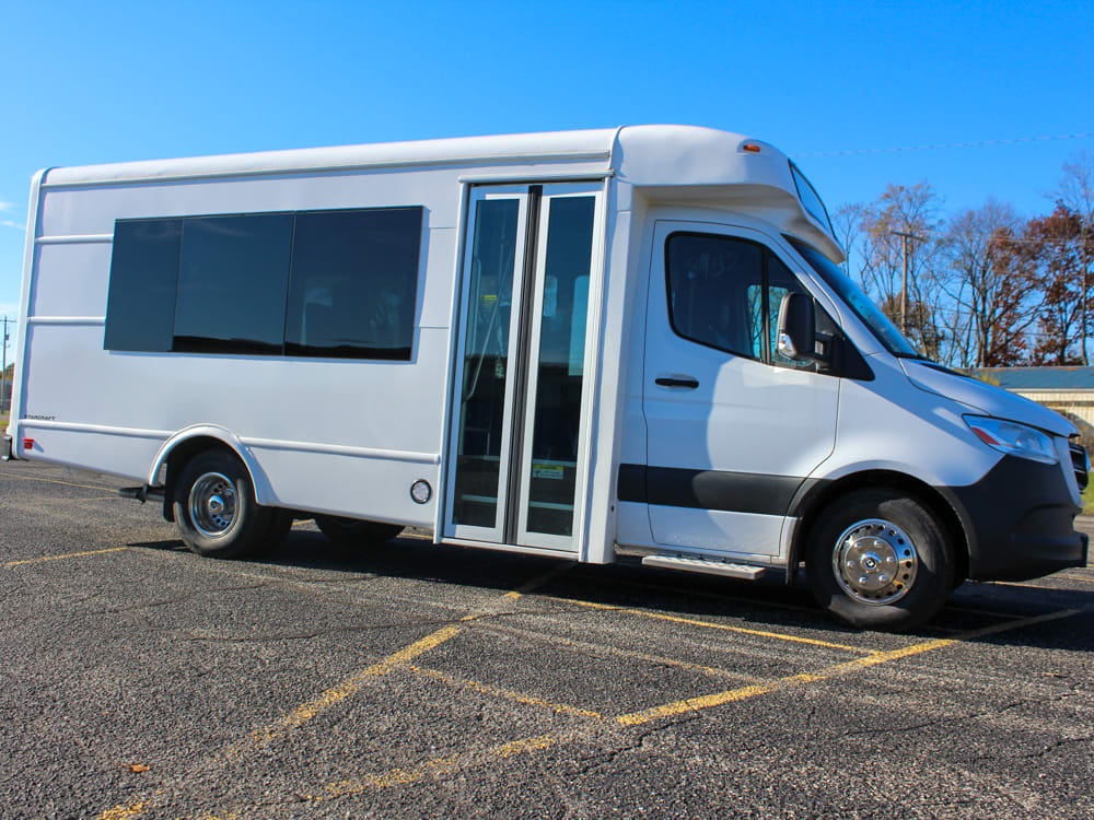 2021 Mercedes-Benz Sprinter Shuttle Bus - 14 Passenger | Model 1