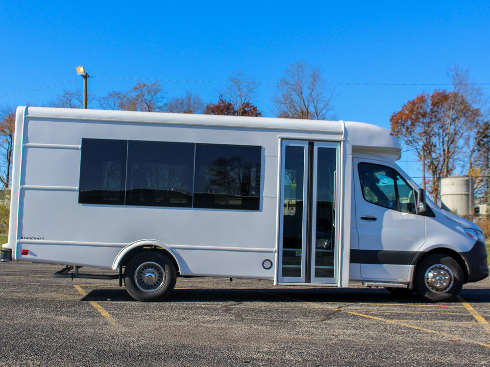 2023 Mercedes-Benz Sprinter Shuttle Bus - 14 Passenger | Model 1