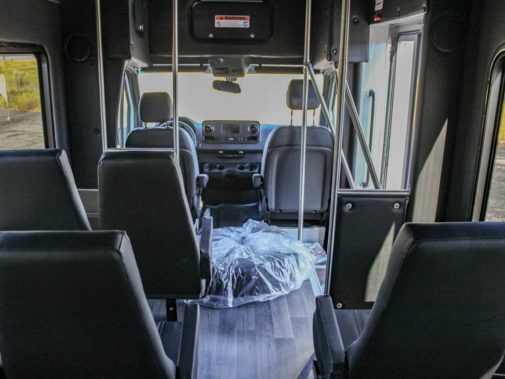 2023 Mercedes-Benz Sprinter Shuttle Bus - 14 Passenger | Model 1