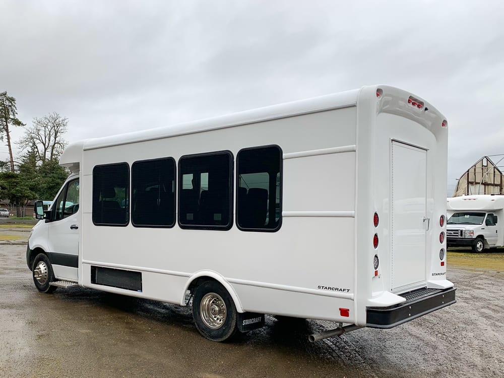 2023 Mercedes-Benz Sprinter Shuttle Bus - 14 Passenger | Model 1