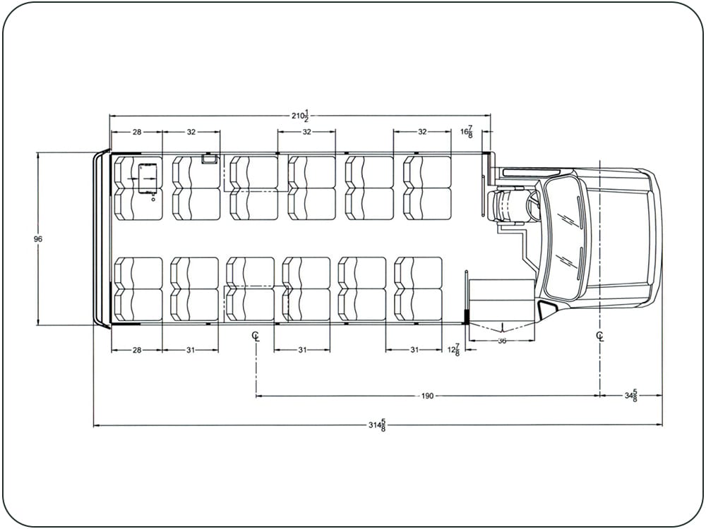 2024 Starcraft Allstar 25 Shuttle Bus - 24 Passenger | Model 1