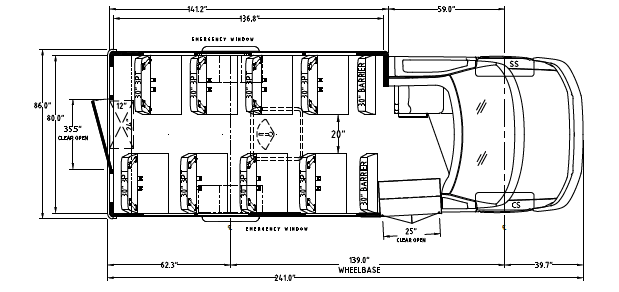 2024 TransTech School Bus | Model 1