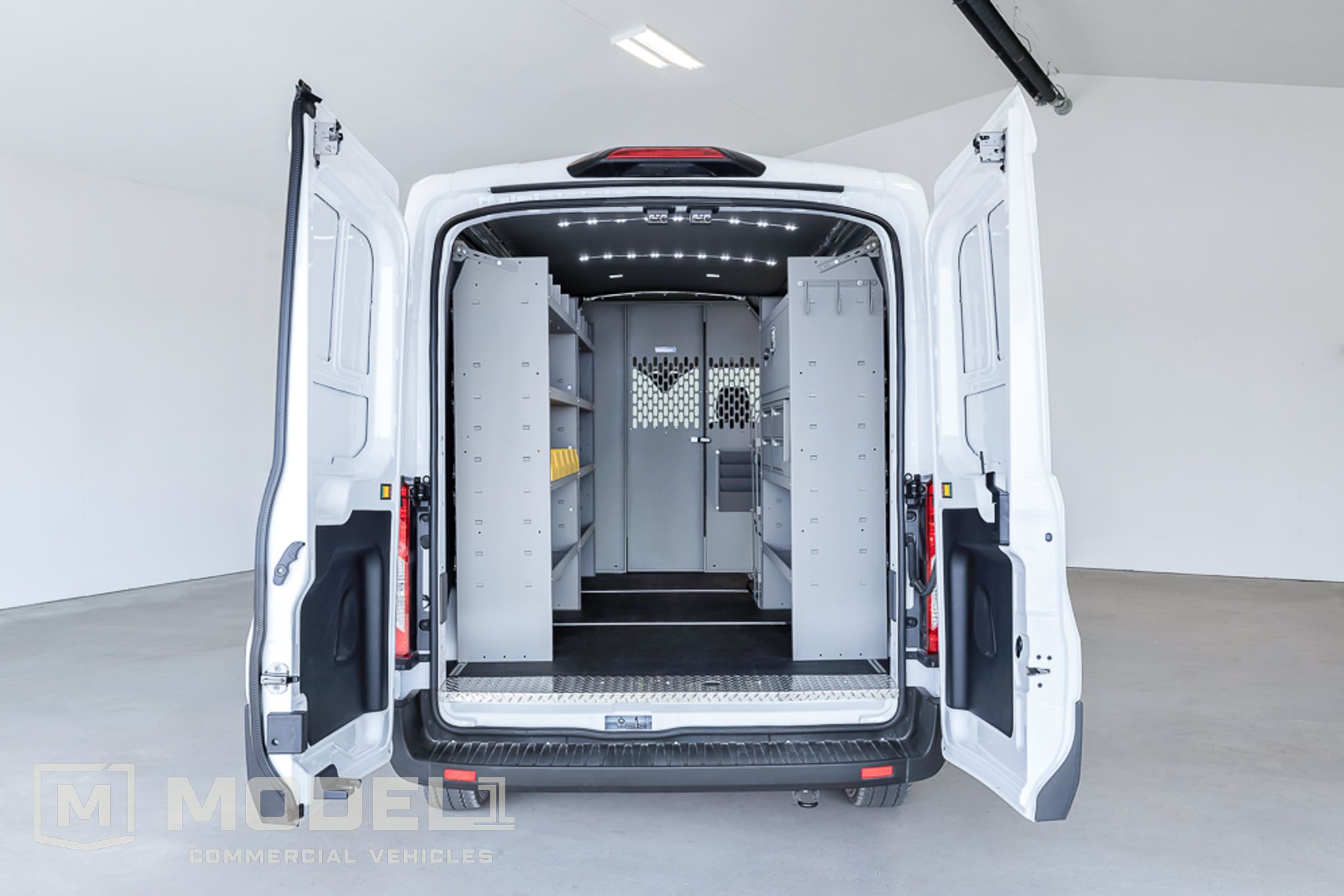 2026 Ford Transit MR Cargo Van, HVAC Upfit | Model 1