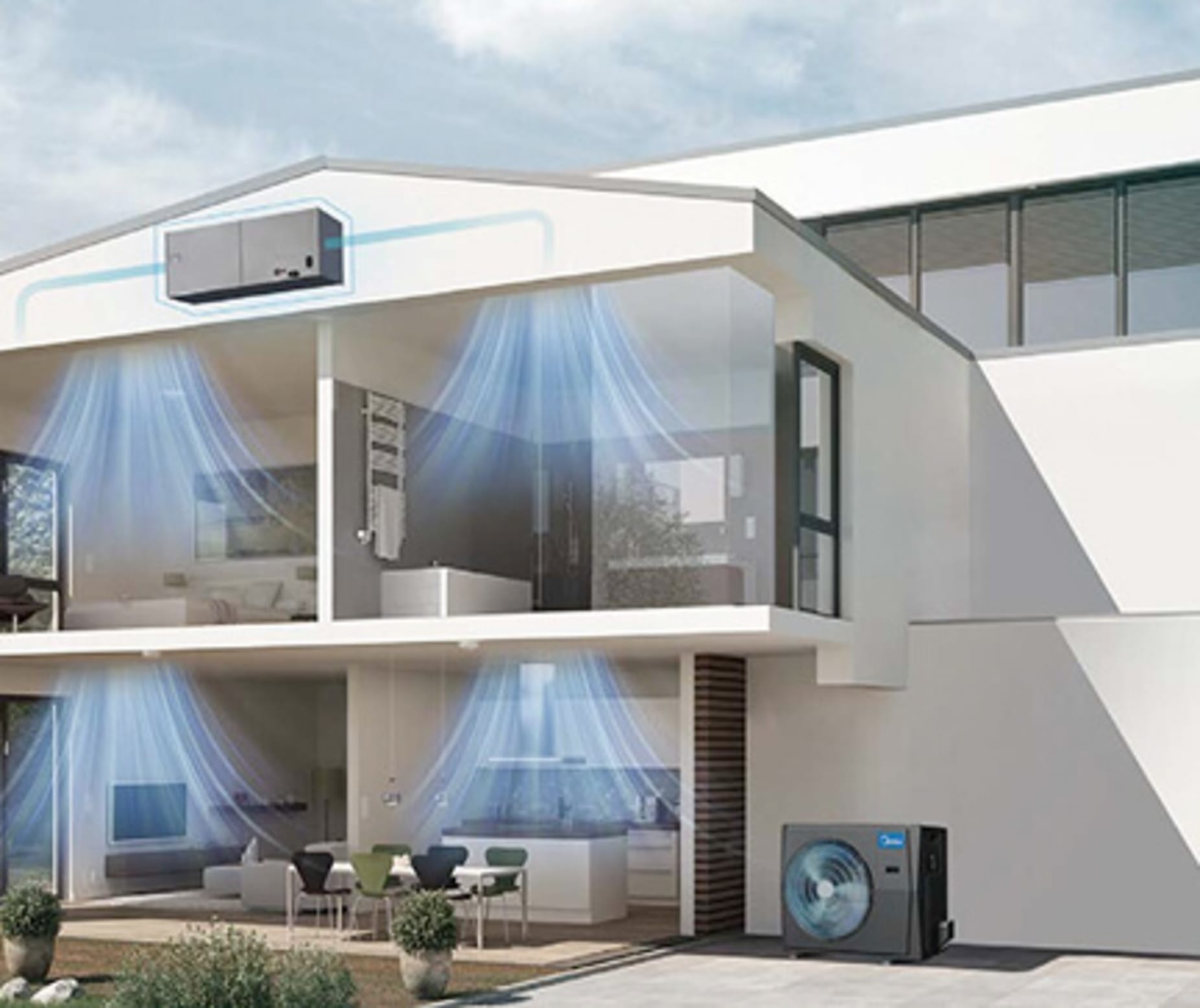 Midea Heat Pumps & HVAC Systems in Quebec | Efficient Multi-Zone Solutions