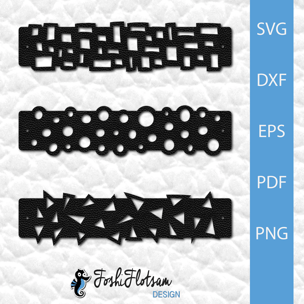 Bracelet SVG files for download | FoshiFlotsam Design