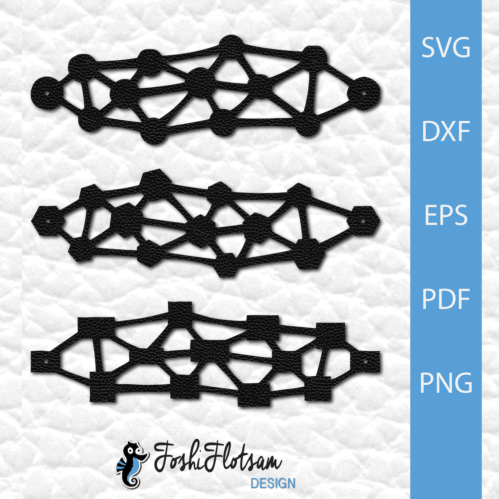 Bracelet SVG files for download | FoshiFlotsam Design