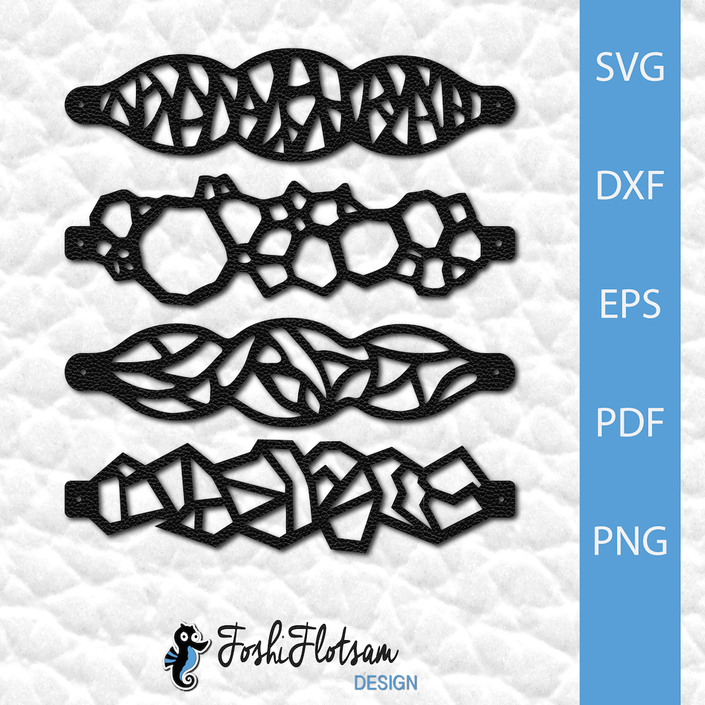 Bracelet SVG files for download | FoshiFlotsam Design