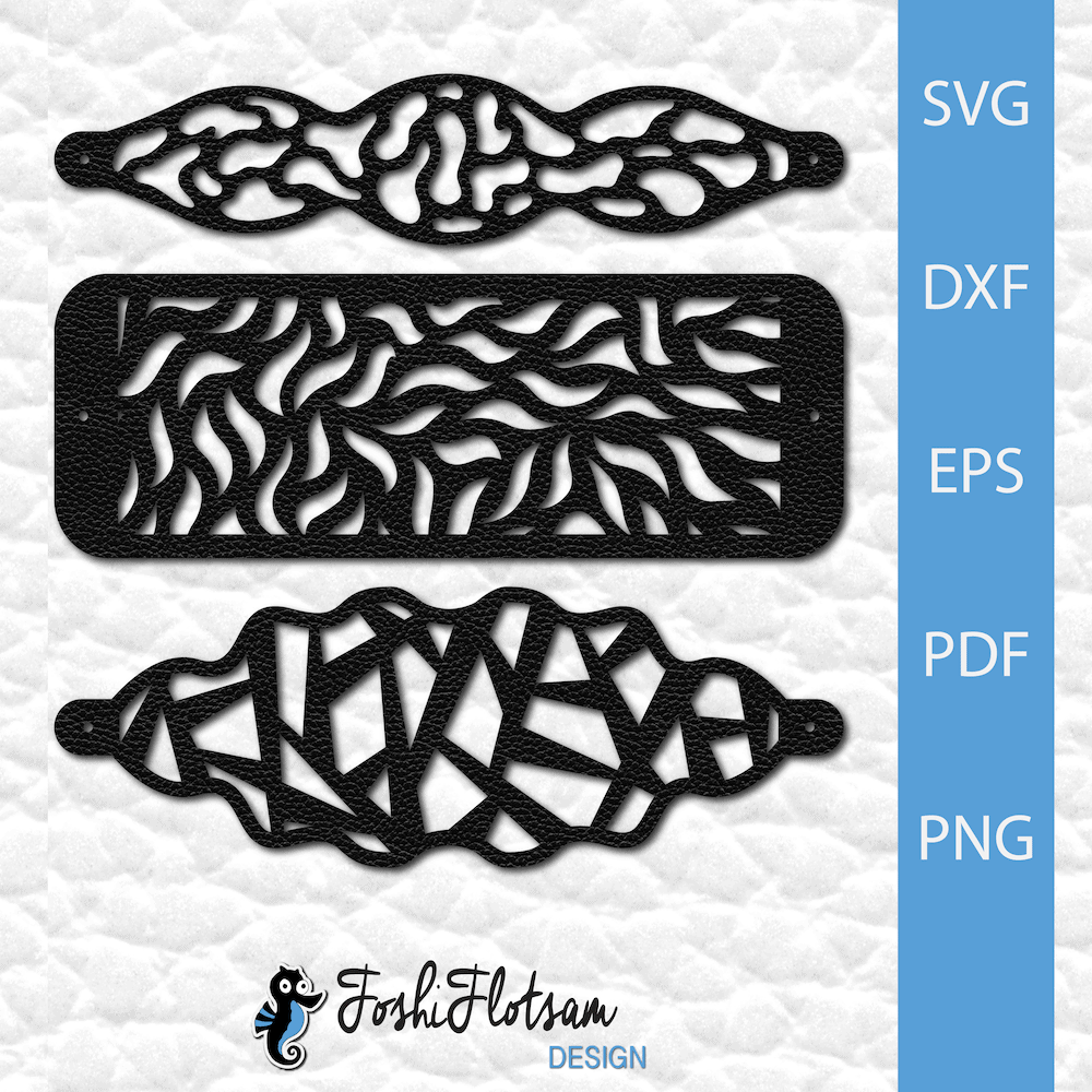 Bracelet SVG files for download | FoshiFlotsam Design