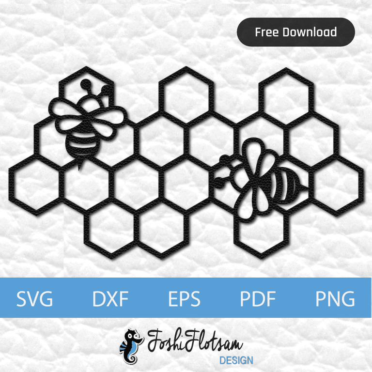 Bumblebee SVG files for download - FoshiFlotsam Design