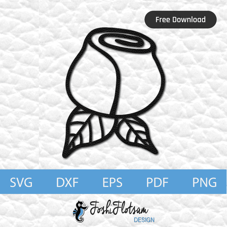 Rose SVG files for download - FoshiFlotsam Design