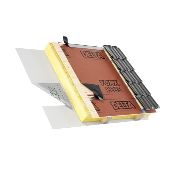 Delta Foxx Plus Unterdachbahn 25 x 2.95 m - Baumat AG