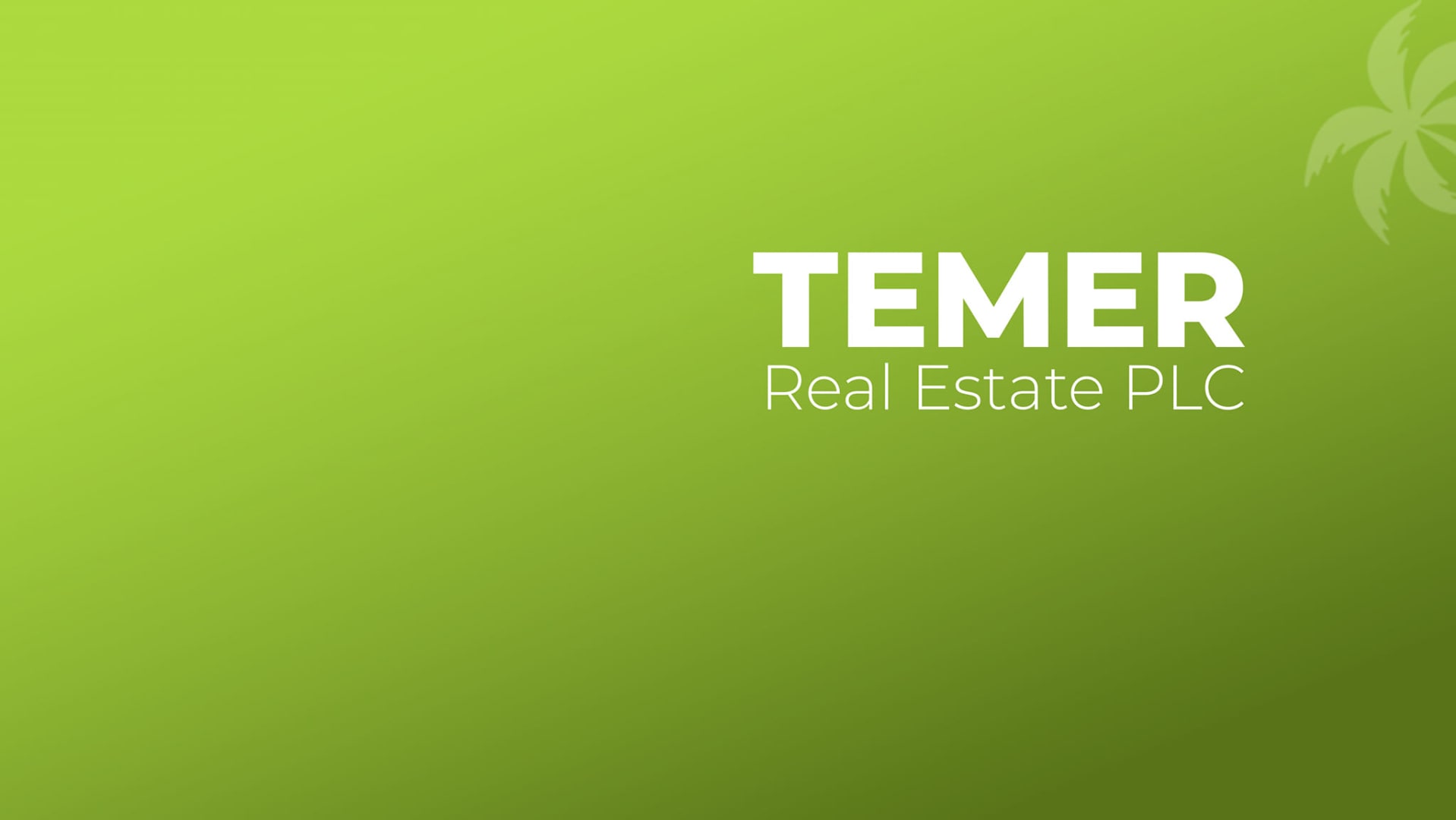 Temer Properties - Real Estate Developer