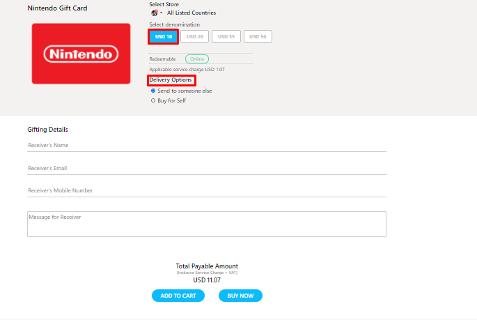 Buy Nintendo Gift Cards Online. Best Gift Vouchers | al giftcards
