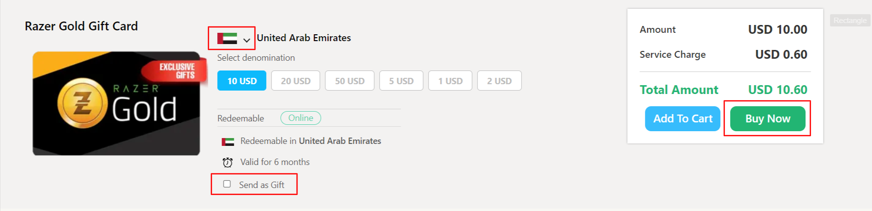 Buy Razer Gold Gift Cards Online, September 2022 | al giftcards