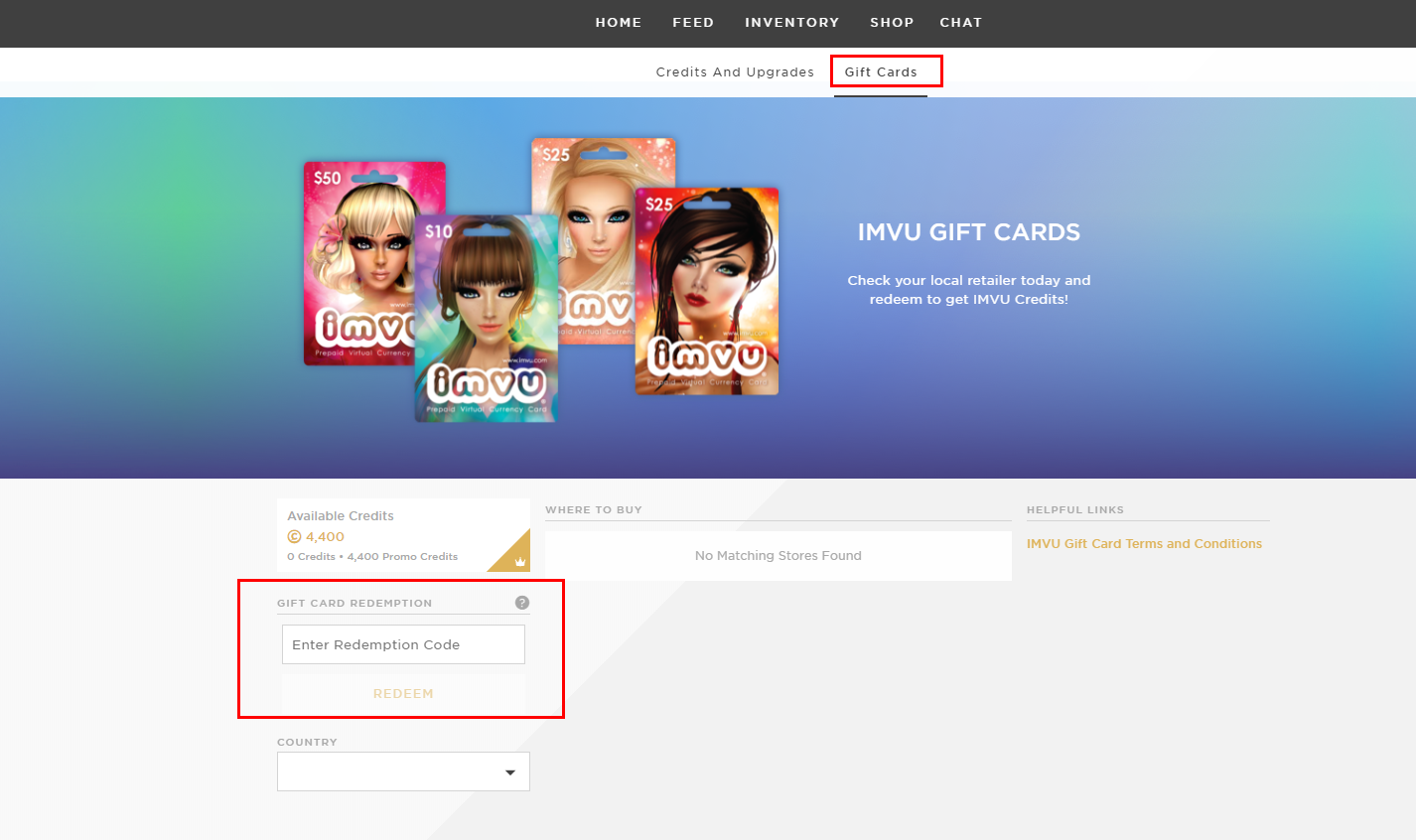 Buy IMVU Gift Cards Online, October 2022 | al giftcards