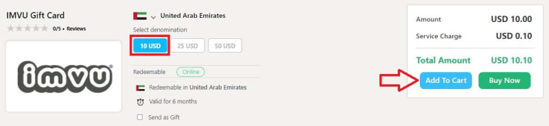 Buy IMVU Gift Cards Online, August 2023 | al giftcards