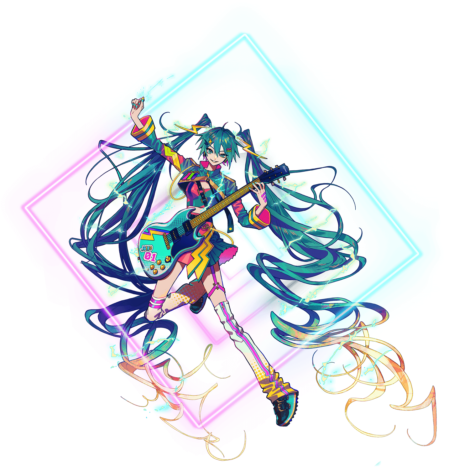 Hatsune Miku Thunderbolt Model