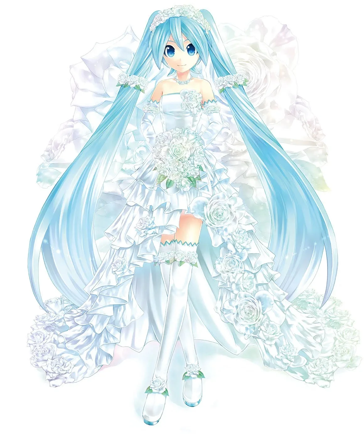Hatsune miku wedding dress 60 photos - Astyledwedding.com