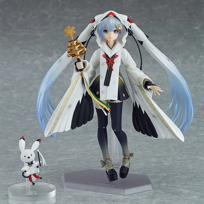 Figma #EX-045 Hatsune Miku Rabbit Yukine - Snow Miku 2018 Crane ...