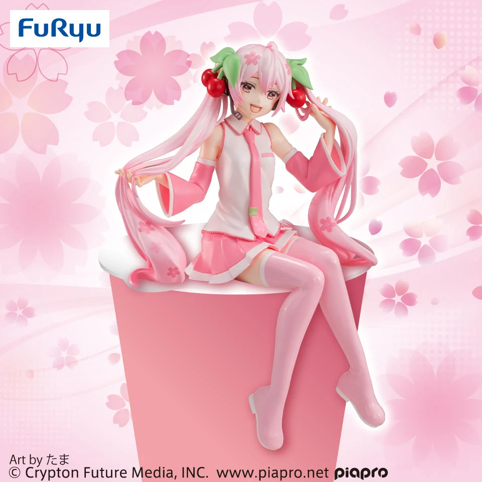 Hatsune Miku Sakura Noodle Stopper Figure